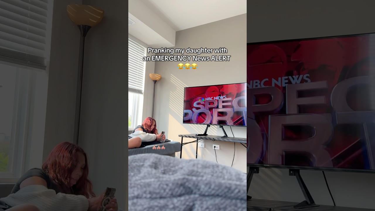 FAKE emergency news ALERT PRANK! 🤣🤣🤣