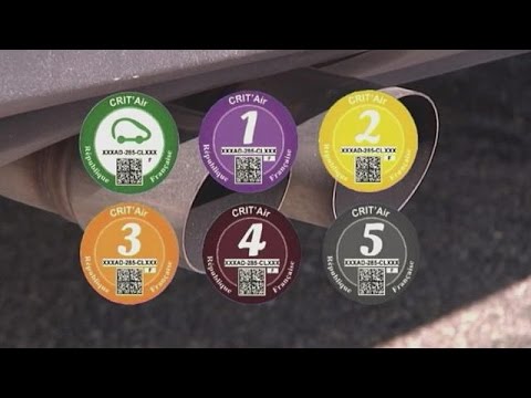 Luftverschmutzung: Paris führt Umweltplaketten ein