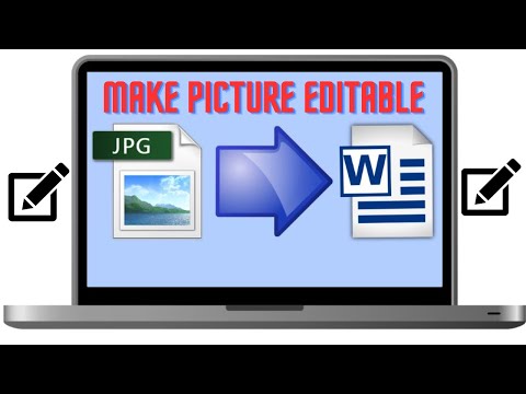 how to convert jpg to word doc || how to convert jpg to editable word document