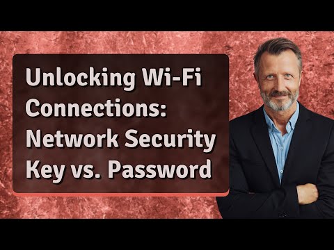 Unlocking Wi-Fi Connections: Network Security Key vs. Password