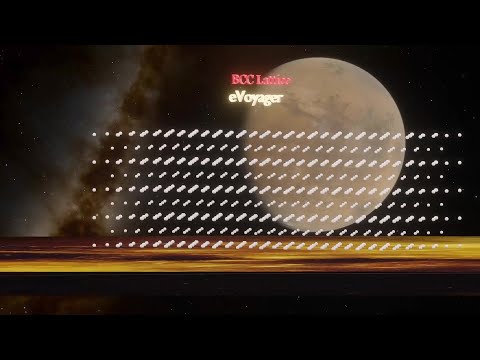 Body Centered Cubic Lattice / BCC , 3D Animation with explanation