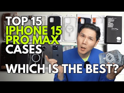 Top 15 IPHONE 15 PRO MAX CASES on Amazon - Which one is the BEST?
