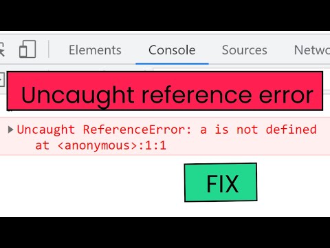 How to fix "Uncaught ReferenceError: x is not defined" in JavaScript