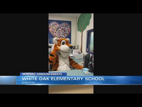 Morning Announcements: White Oak Elementary in Edenton