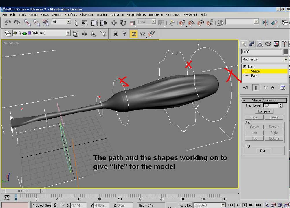 3DS Max Loft method explanation the3dultimate.com