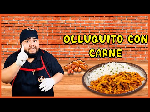 OLLUQUITO CON CARNE CRIOLLO 🥩🇵🇪👨🍳❤ | AJI CAUSA