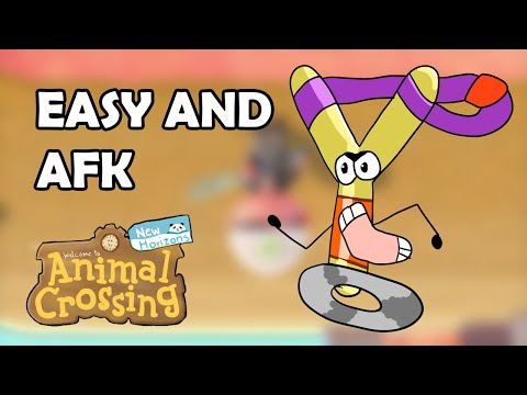 How to get the GOLDEN SLINGSHOT in 8 HOURS from SCRATCH [ACNH Gold Tool Guide - FAST]
