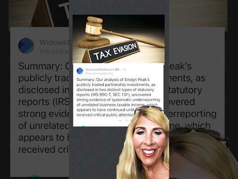 Is the LDS Church Guilty of Tax Evasion by Failing to Pay Taxes on Investments?