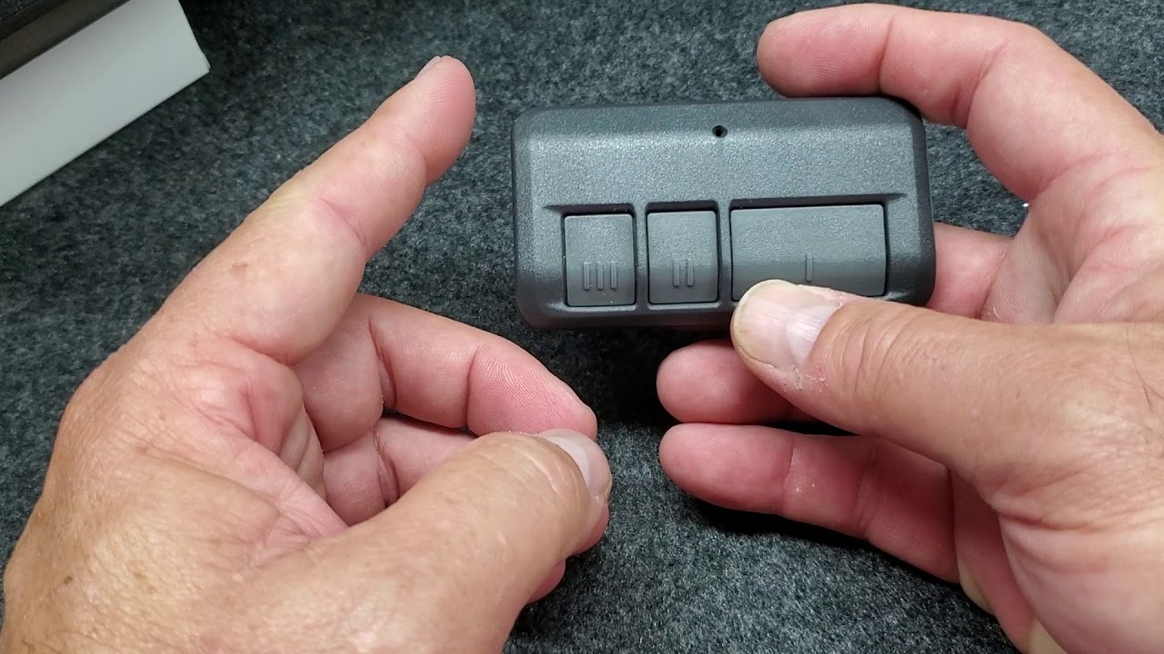 How to Program 893max Liftmaster garage door opener remote transmitter