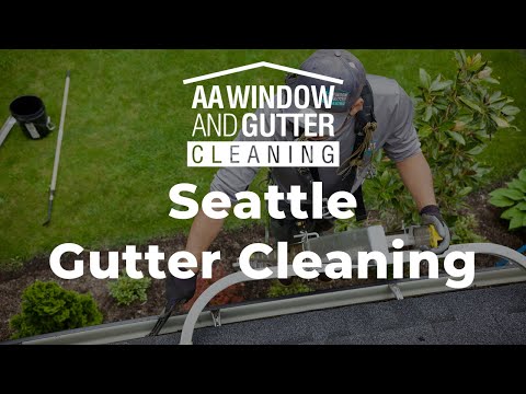 Seattle Gutter Cleaning Service - AA Window & Gutter Cleaning