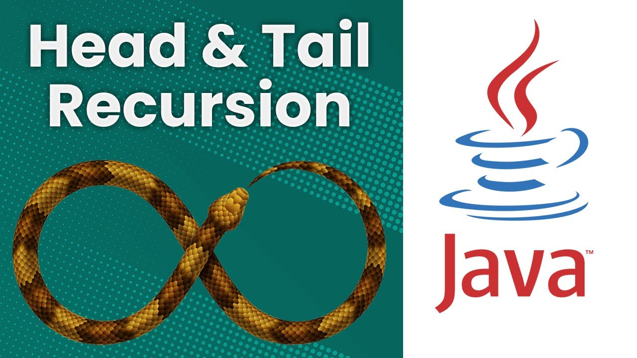 Head Recursion and Tail Recursion in Java