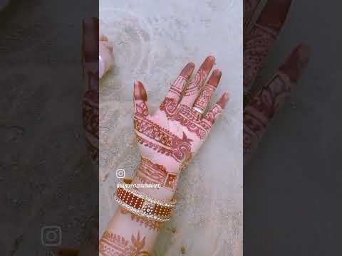 unique mehndi designs#shortfeed#youtubeshorts#hennatatto #creativehenna#mehendi