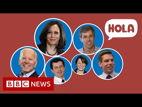 2020 Election: How do you say 'awkward' in Spanish? - BBC News
