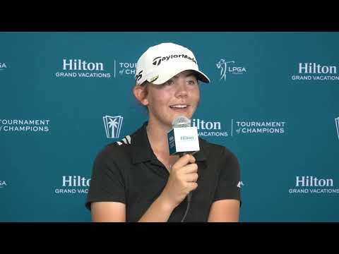Asterisk Talley Recaps Hilton Grand Vacations Tournament of Champions 2025 | LGPA Post-Tournament