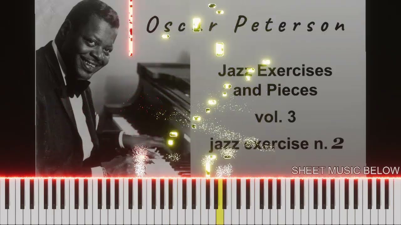 Oscar Peterson | Jazz Exercise No.2/13 - JAZZ Piano Tutorial