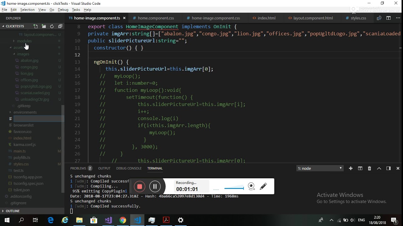 Solved: experimental Decorators warning visual studio