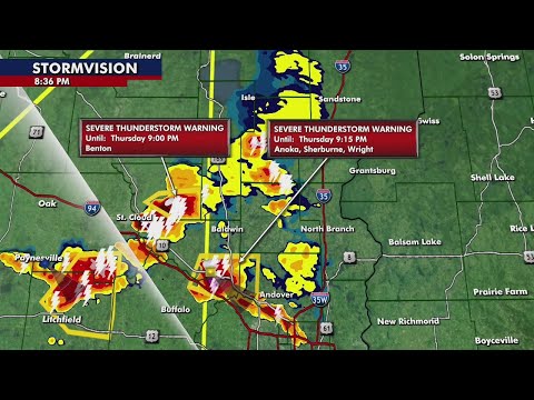 Minnesota storms: Tracking weather and live radar