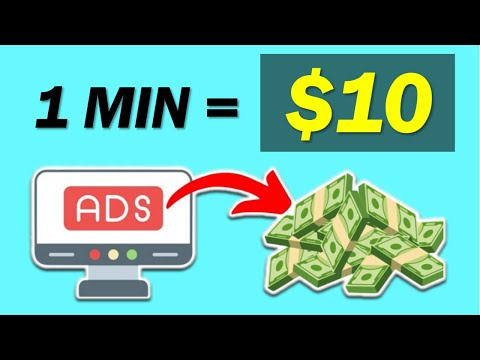 Get Paid $10/Minute Watching Google Ads (Make Money Online 2024)