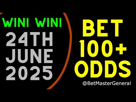 Football Prediction Today 24-06-2025 | Betting Tips Today | Soccer Predictions today | Football Tips