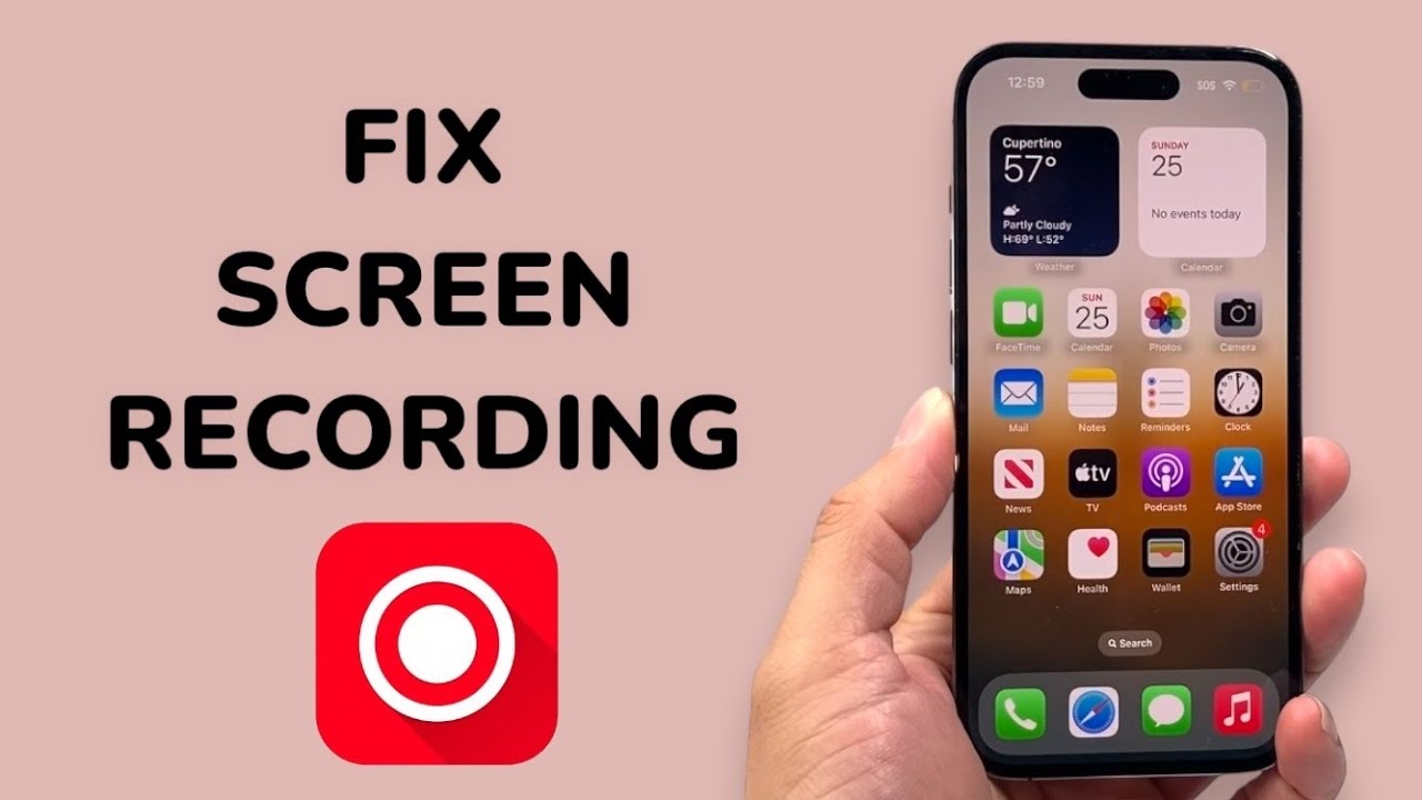 How To Fix Screen Recording Not Working On iPhone