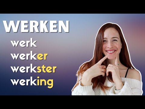 AFLEIDINGEN #1: zelfstandige naamwoorden van WERKWOORDEN // Derive nouns in Dutch (NT2 - A2/B1)