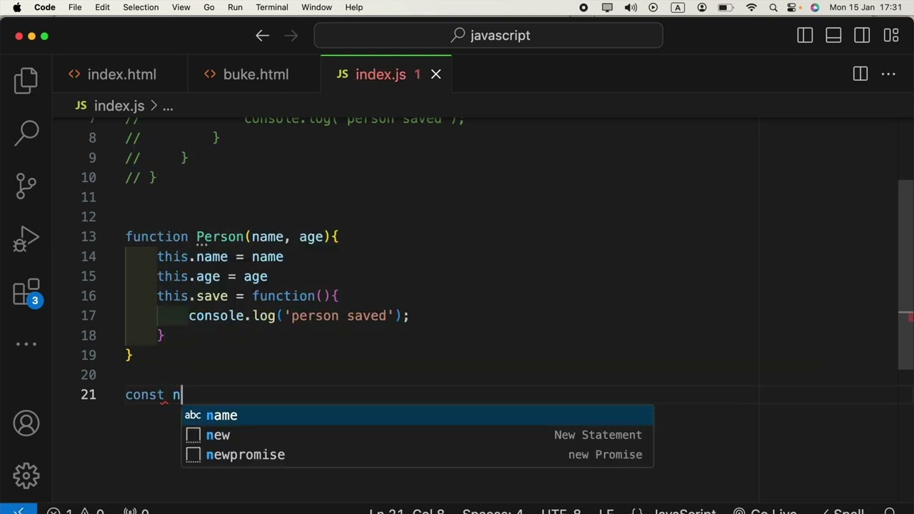 JavaScript Constructor Function Tutorial: Create Objects Using a Constructor Function