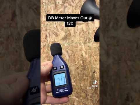 Milwaukee Train Horn DB Meter test!