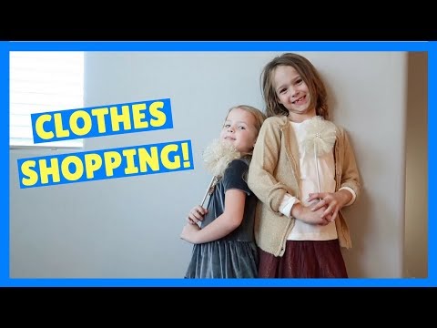 Clothes Shopping for Family Photos