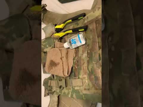 How to remove sharpie from IOTV(Improved Outer Tactical Vest)