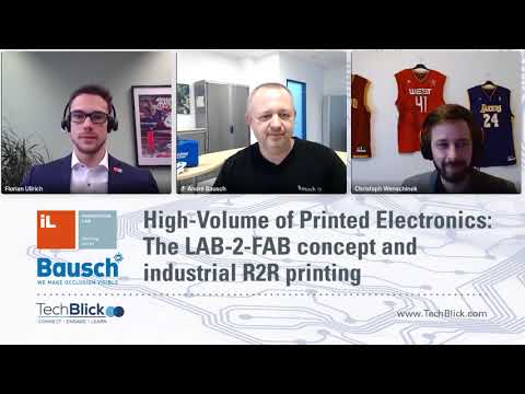 InnovationLab GmbH @TechBlick - High Volume Of Printed Electronics Teaser