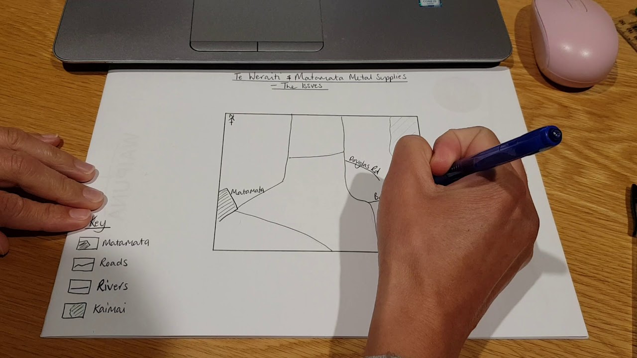 Contemporary Issues, annotated map