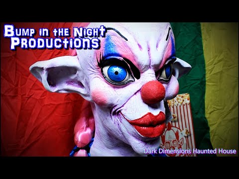 Zlutu Clown Halloween Mask Sculpted and Designed by Chuck Jarman from Bump in the Night Productions
