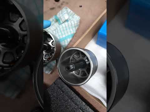 Yamaha R1 4c8 new parts arrived. new design stator wheel