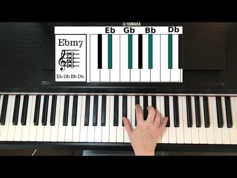 How To Play Ebm7 Chord On Piano