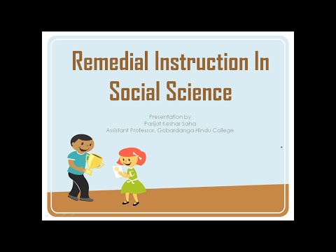 Remedial Instruction