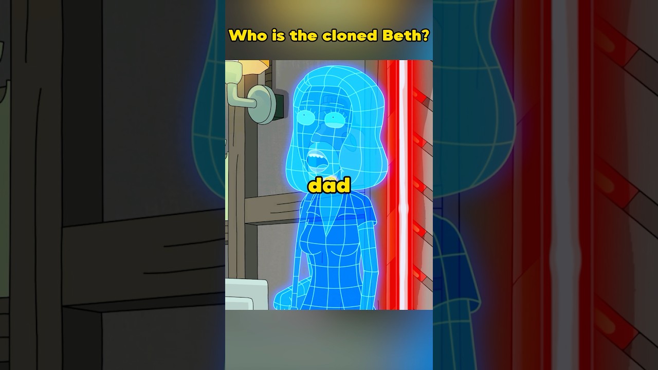 Who is the cloned Beth?#funny  #animation#shorts