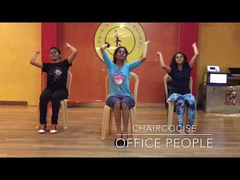 CHAIRCOCISE - fitness for office by Edwin for Cheap thrill song