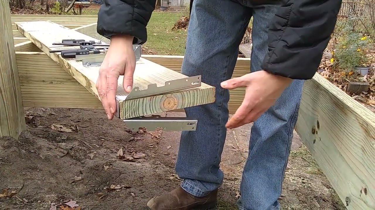 A Simple Way to Line Up and Install Joist Hangers