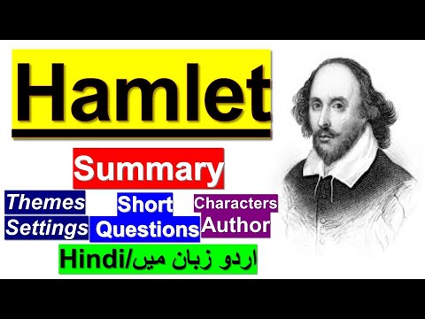 Hamlet detail Summary in Urdu/Hindi l Hamlet analysis and themes l Hamlet all Characters