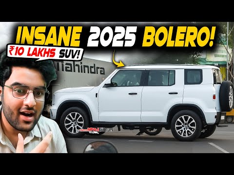 2025 Mahindra Bolero is ‘Indian G-wagon’ with Big Boxy Looks ! SUV launch details