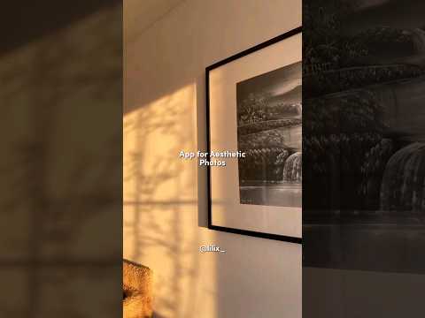 App for Aesthetic Photos!!