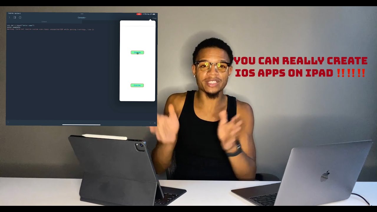 Coding On The iPad - Pythonista Modules - Create iOS Apps on iPad With Python!