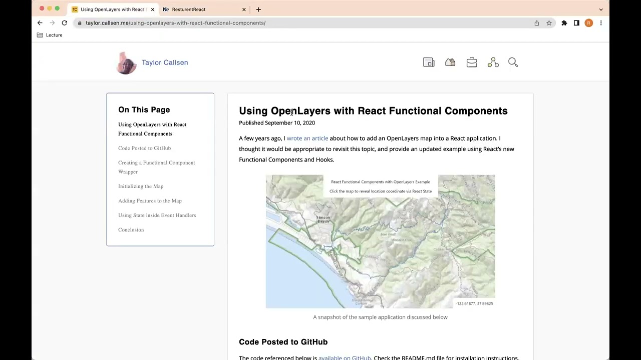08. Openlayer integration React