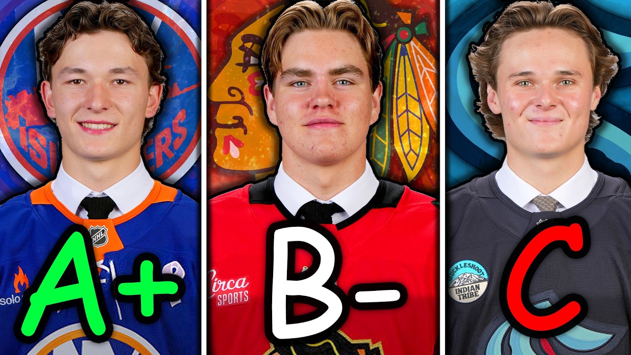 GRADING EVERY TEAM'S 2025 NHL DRAFT!