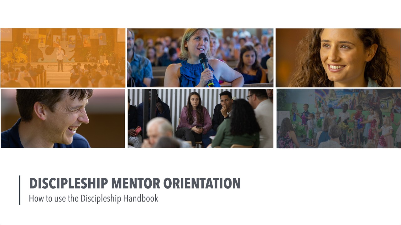 How to Use the Discipleship Handbook – Mentoring Newly Baptised Believers