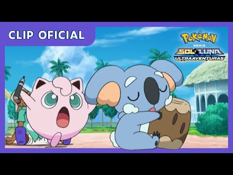 Komala durmiente| Serie Pokémon Sol y Luna-Ultraaventuras | Clip oficial