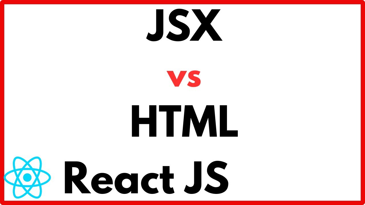 JSX vs HTML | React Js Tips