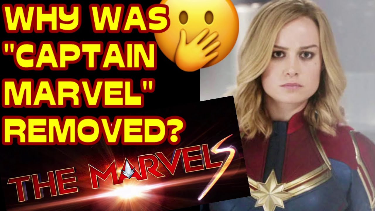 Captain Marvel |What's The REASON Behind REMOVING The STAR FROM THE TITLE of Her OWN SEQUEL?
