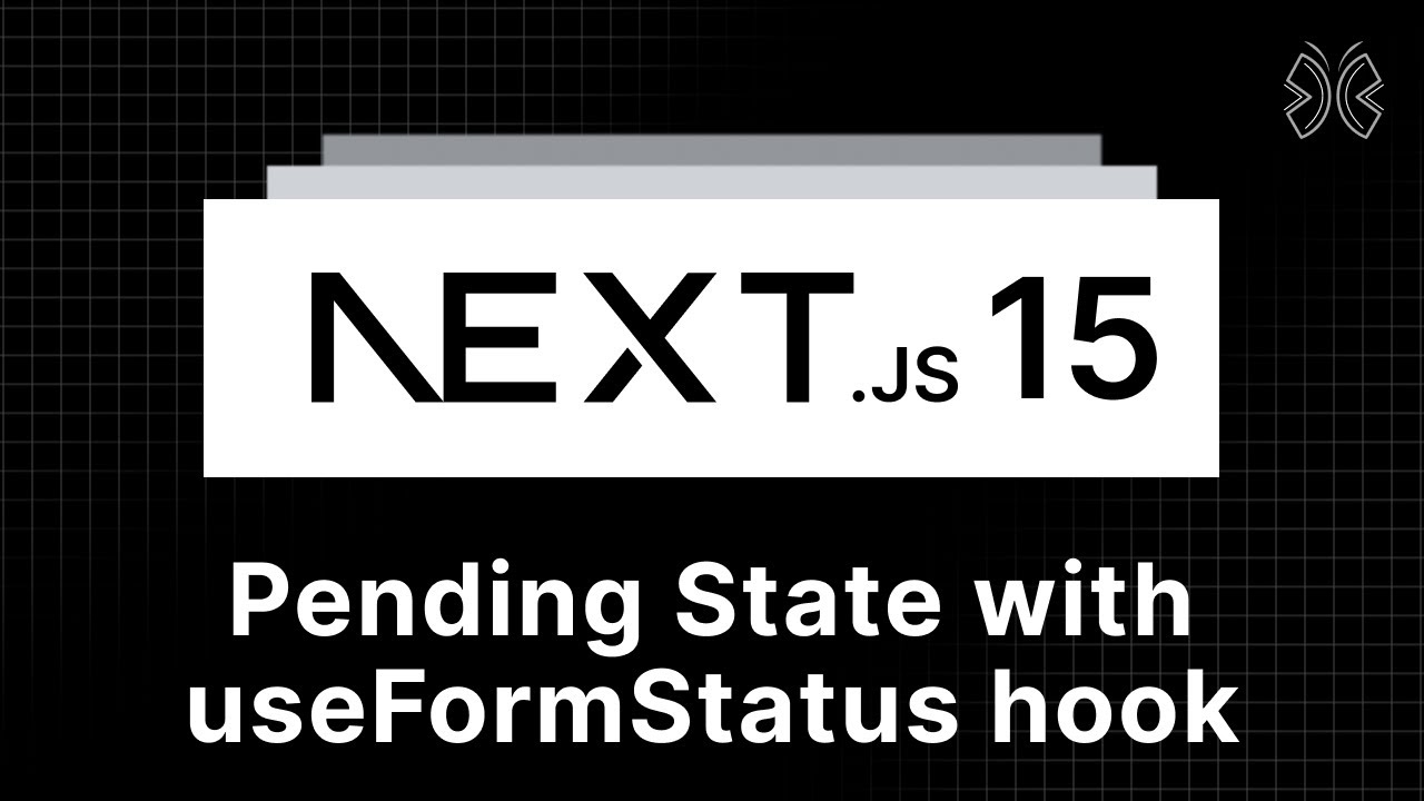 Next.js 15 Tutorial - 75 - Pending State with useFormStatus