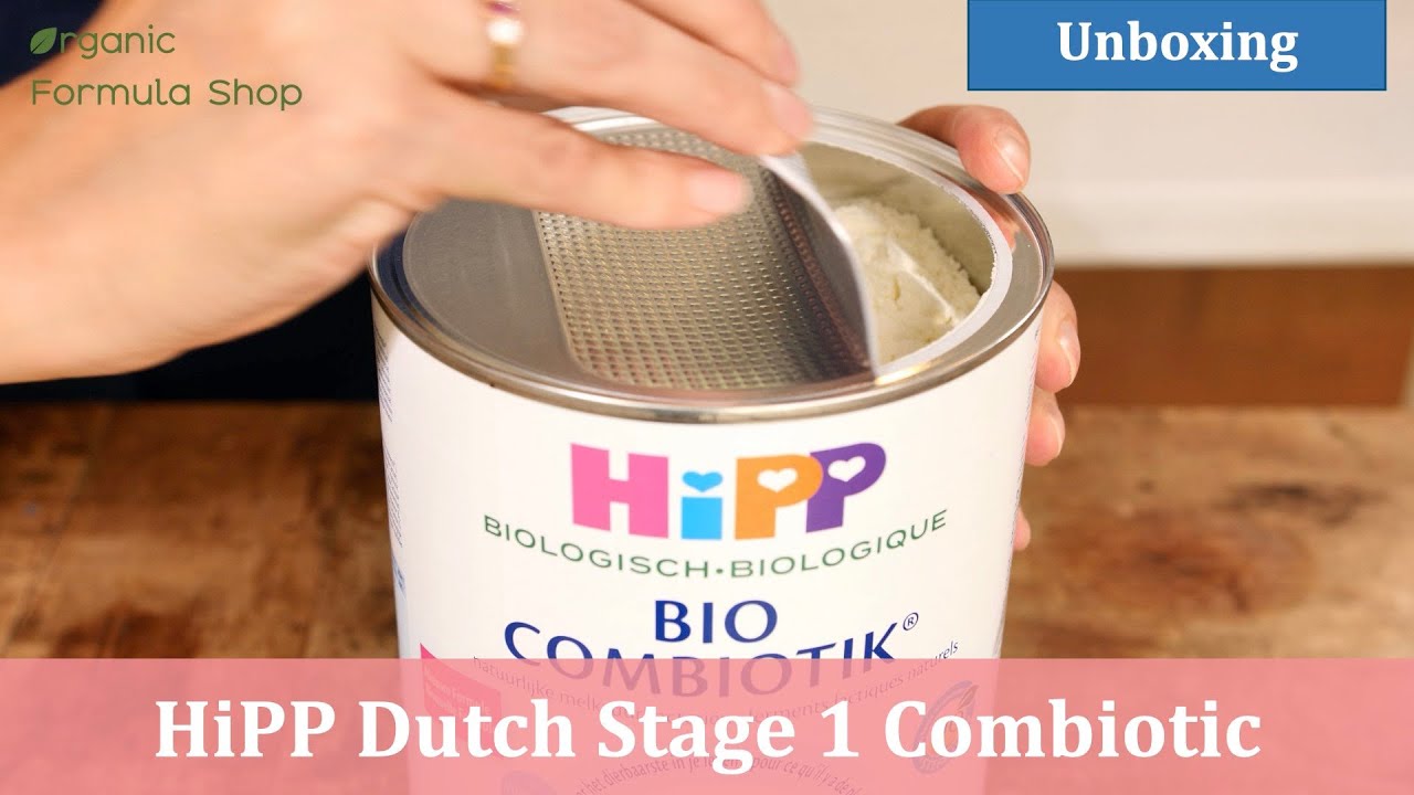 HiPP Dutch Combiotic Organic Baby Formula Stage 1 Unboxing